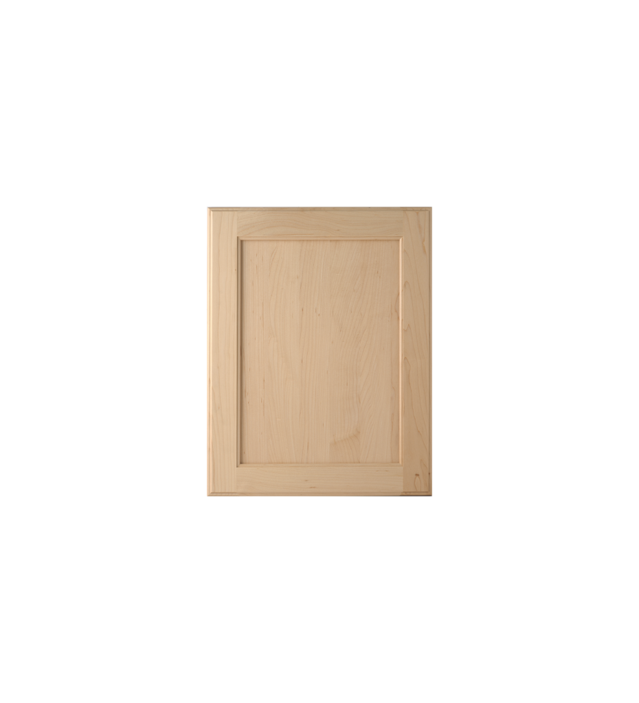 Flat Panel_Plaza_Maple_Natural | Mouser Cabinetry