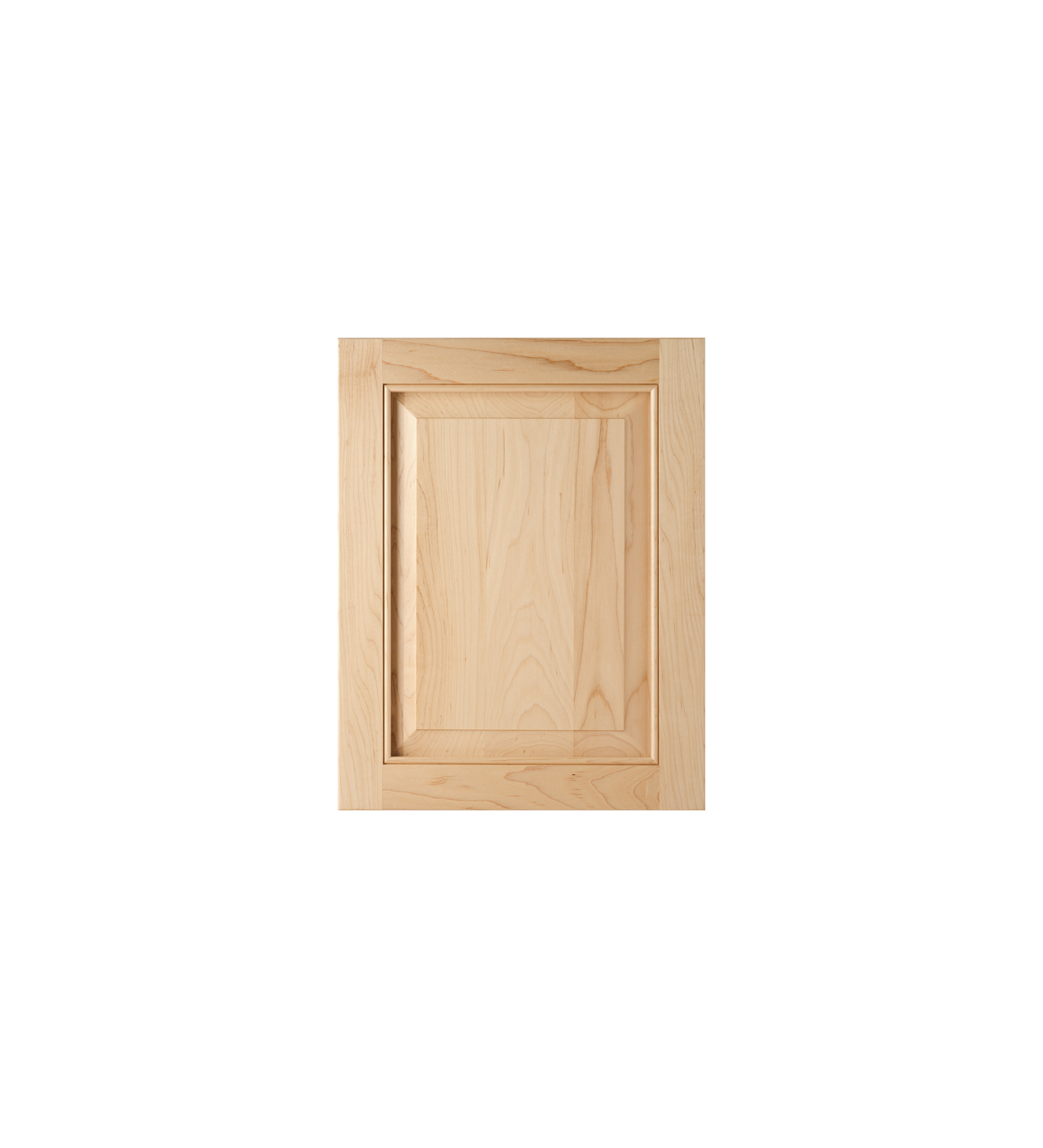 Raised Panel Slant_Grafton 1 Inch Thick_Maple Natural | Mouser Cabinetry