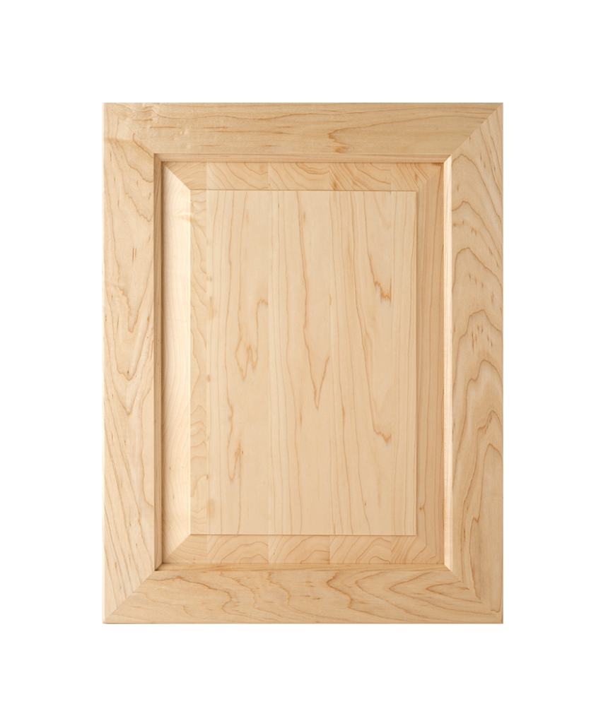 Raised-Panel-Slant_Blakely-1-Inch-Thick_Maple_Natural | Mouser Cabinetry